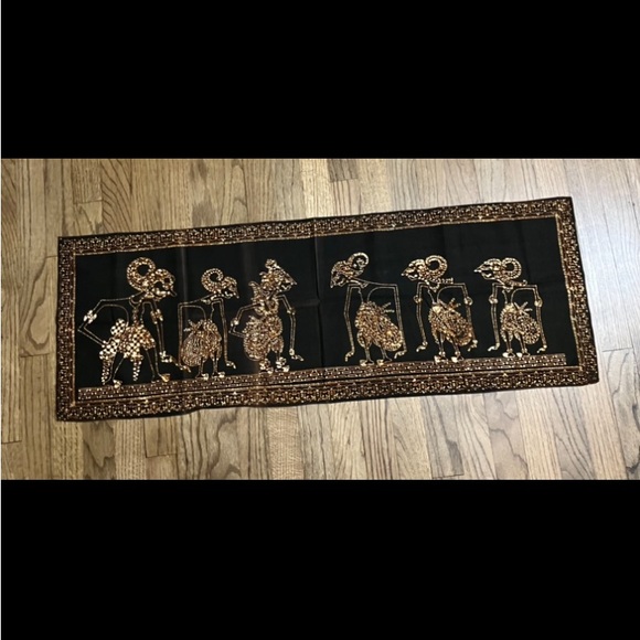 Art | Vintage Batik Art Fabric Panel | Poshmark